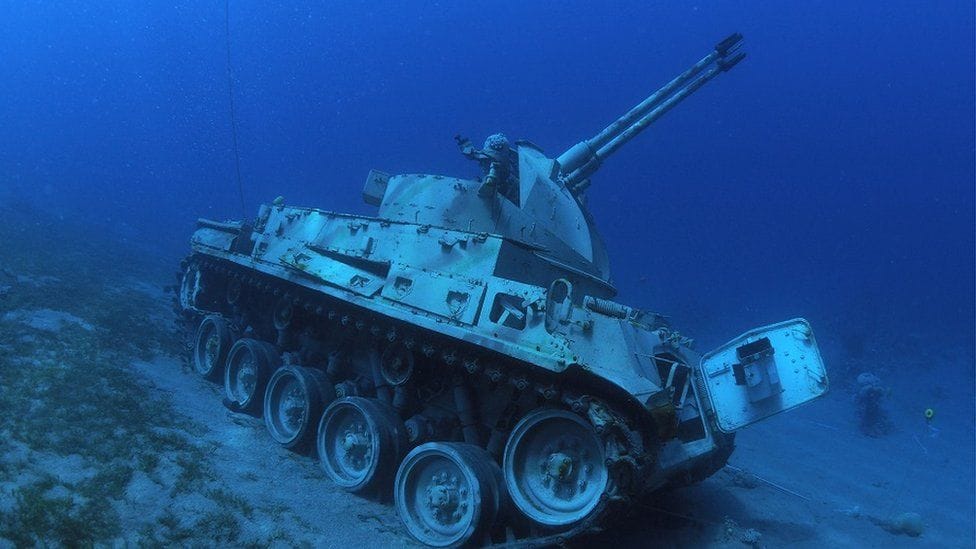 Jordan unveils its first ever Underwater Military Museum in the Gulf of ...