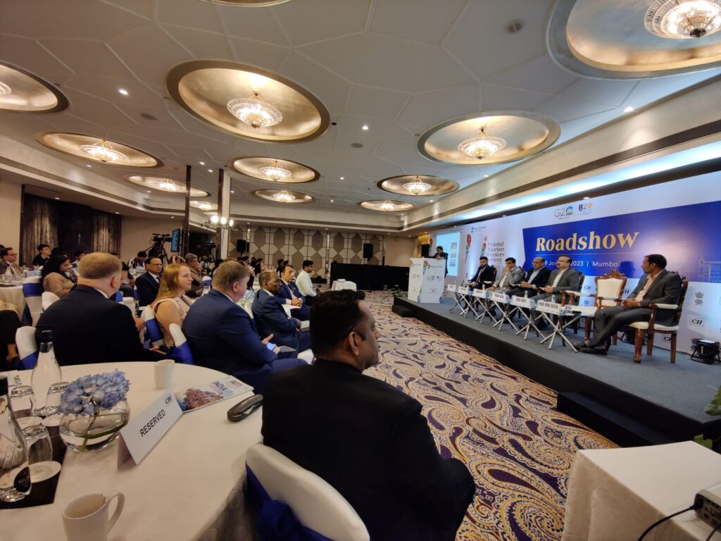 Roadshow for Global Tourism Investors’ Summit held in Mumbai