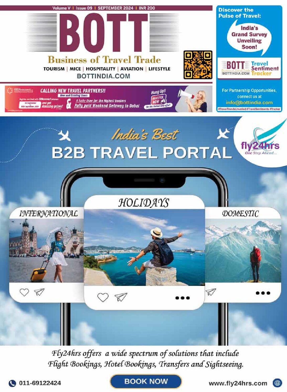 BOTT September 2024 | Travel News l Tourism News India | Travel Trade ...