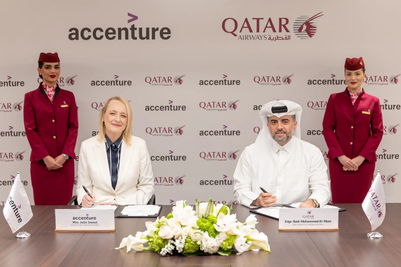 Qatar Airways and Accenture forms AI-powered partnership